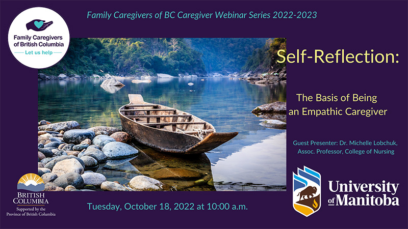 Self-Reflection – The Basis of Being an Empathic Caregiver - Family ...